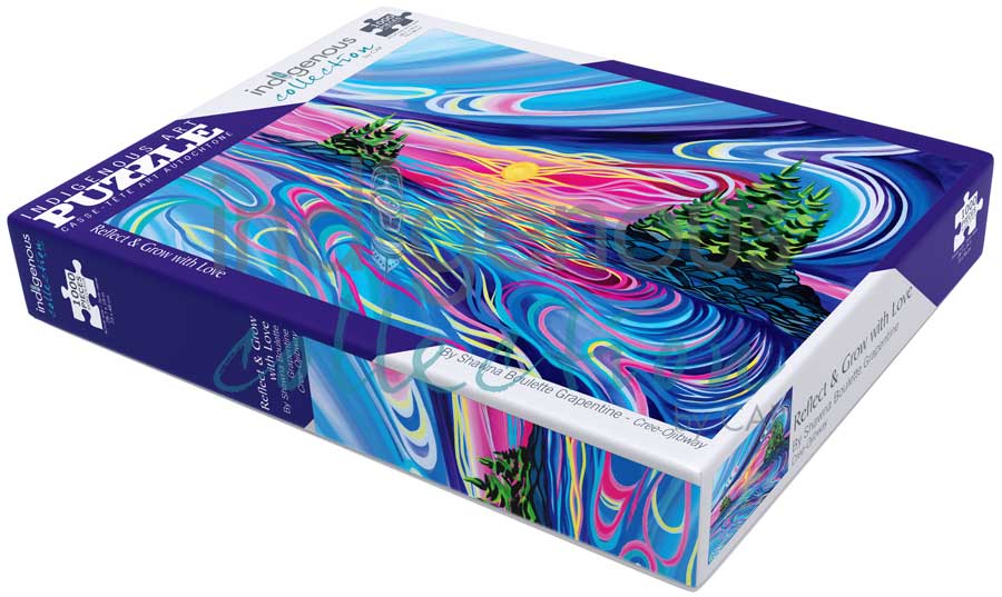 Reflect & Grow with Love Puzzle - 1000 Pcs – Pentlatch Gallery