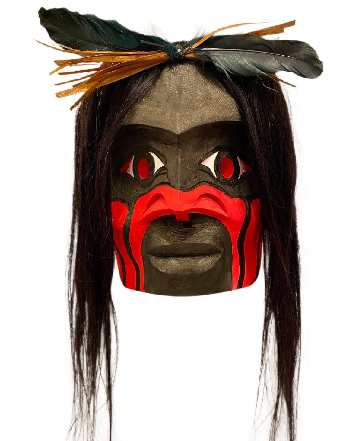 “Warrior” Mask - Russell Tate – Pentlatch Gallery